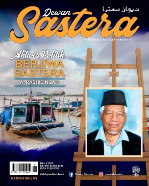 Page 1 - DEWAN SASTERA NOVEMBER 2020